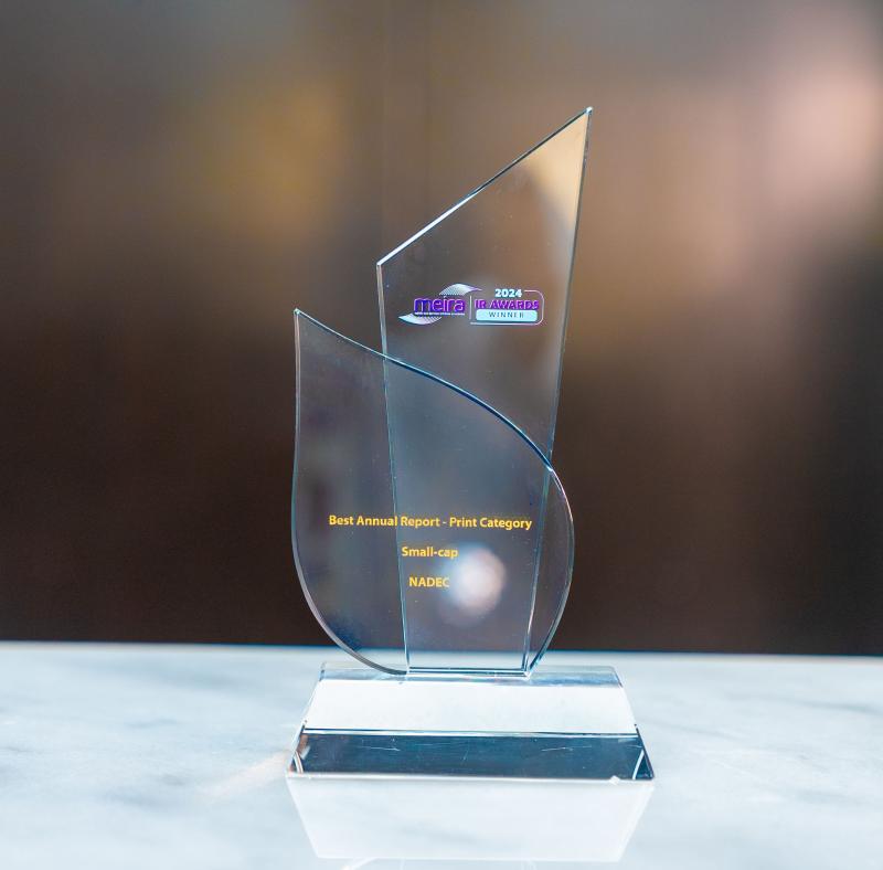 Best Annual Report Award | Nadec